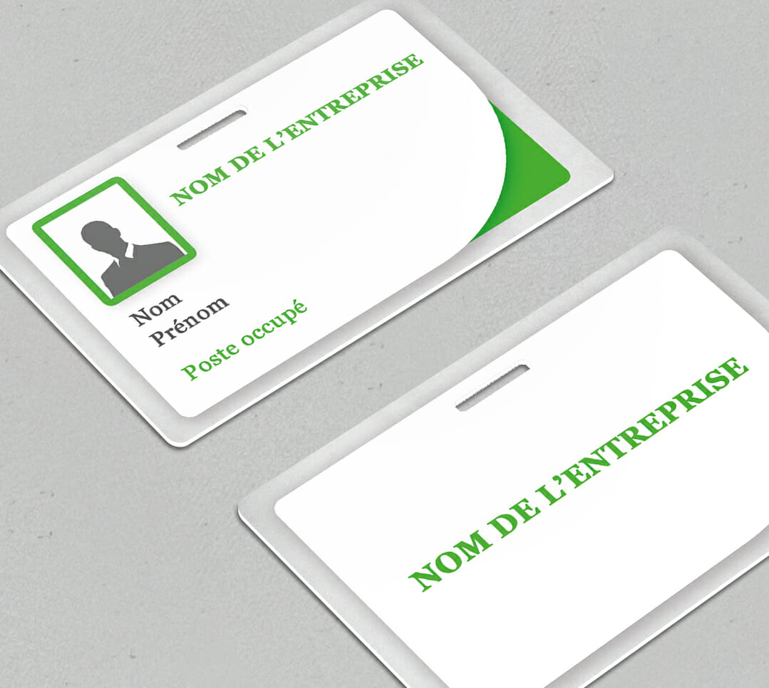 Présentez votre équipe avec leur badge personnalisé